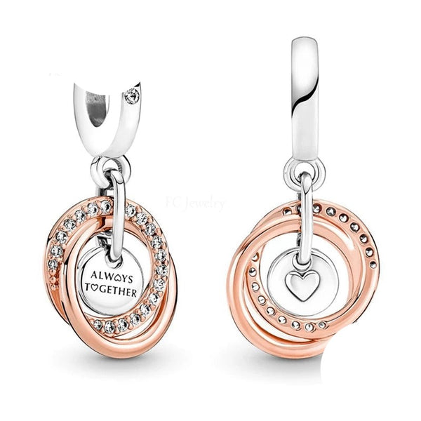 Always Together Dangle Charm | RGP CZ