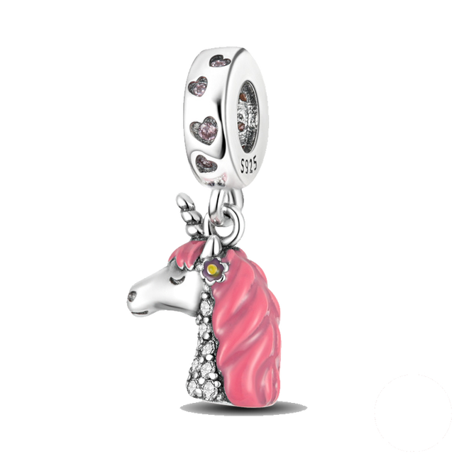 Unicorn Dangle Charm | CZ EN